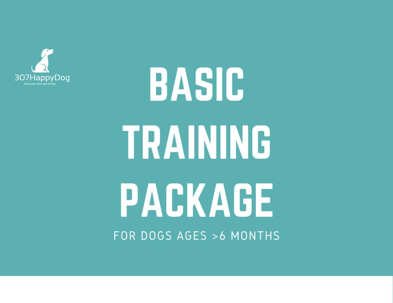 Private Obedience and Behavior Modification Dog Training - 307HappyDog